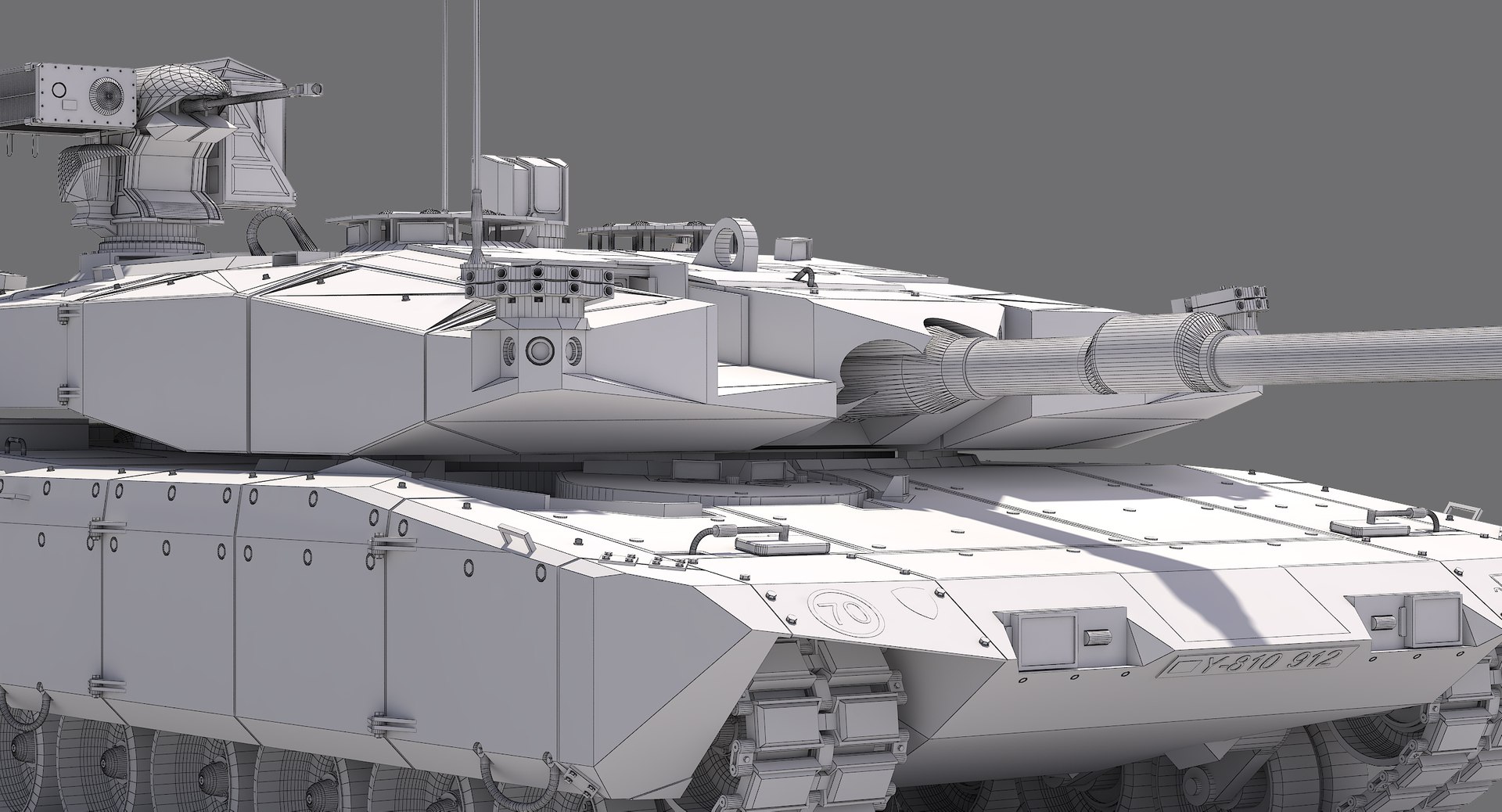 leopard 2 mbt revolution 3d max