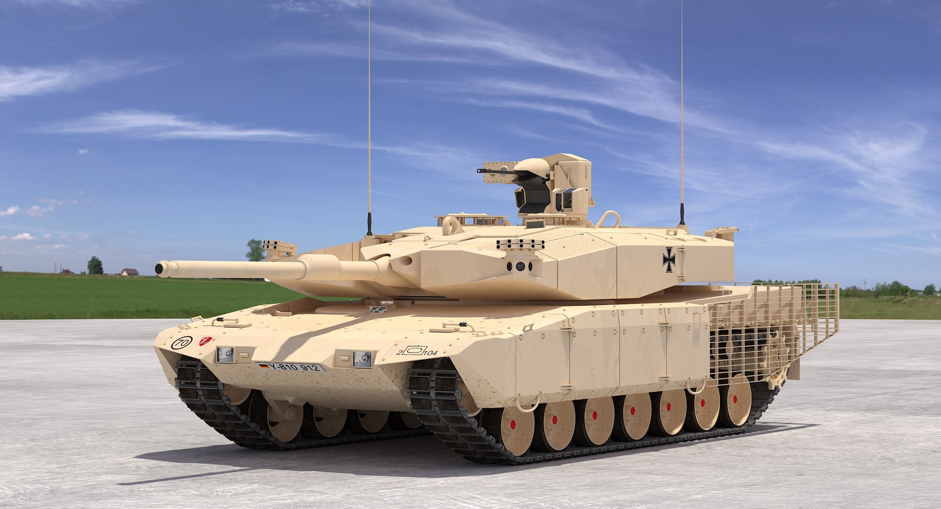 Leopard 2 Mbt Revolution 3d Max