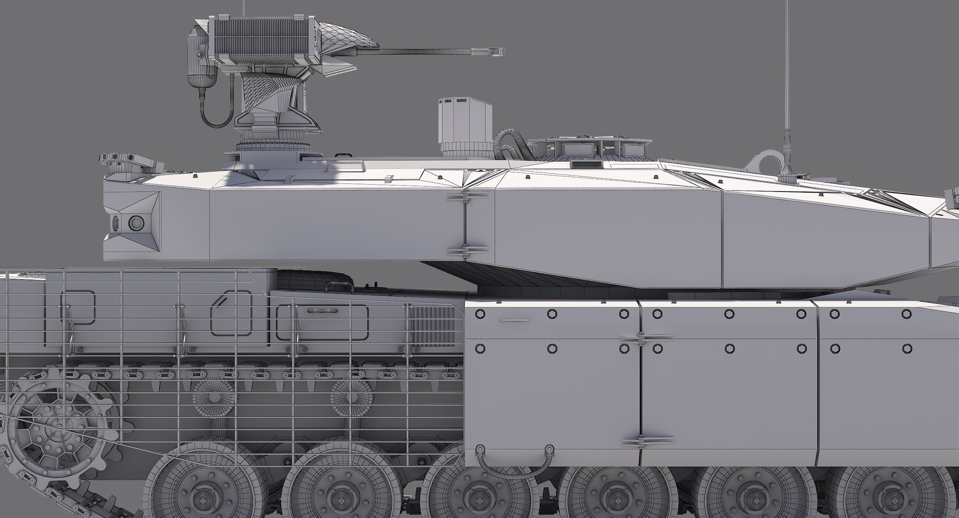 leopard 2 mbt revolution 3d max