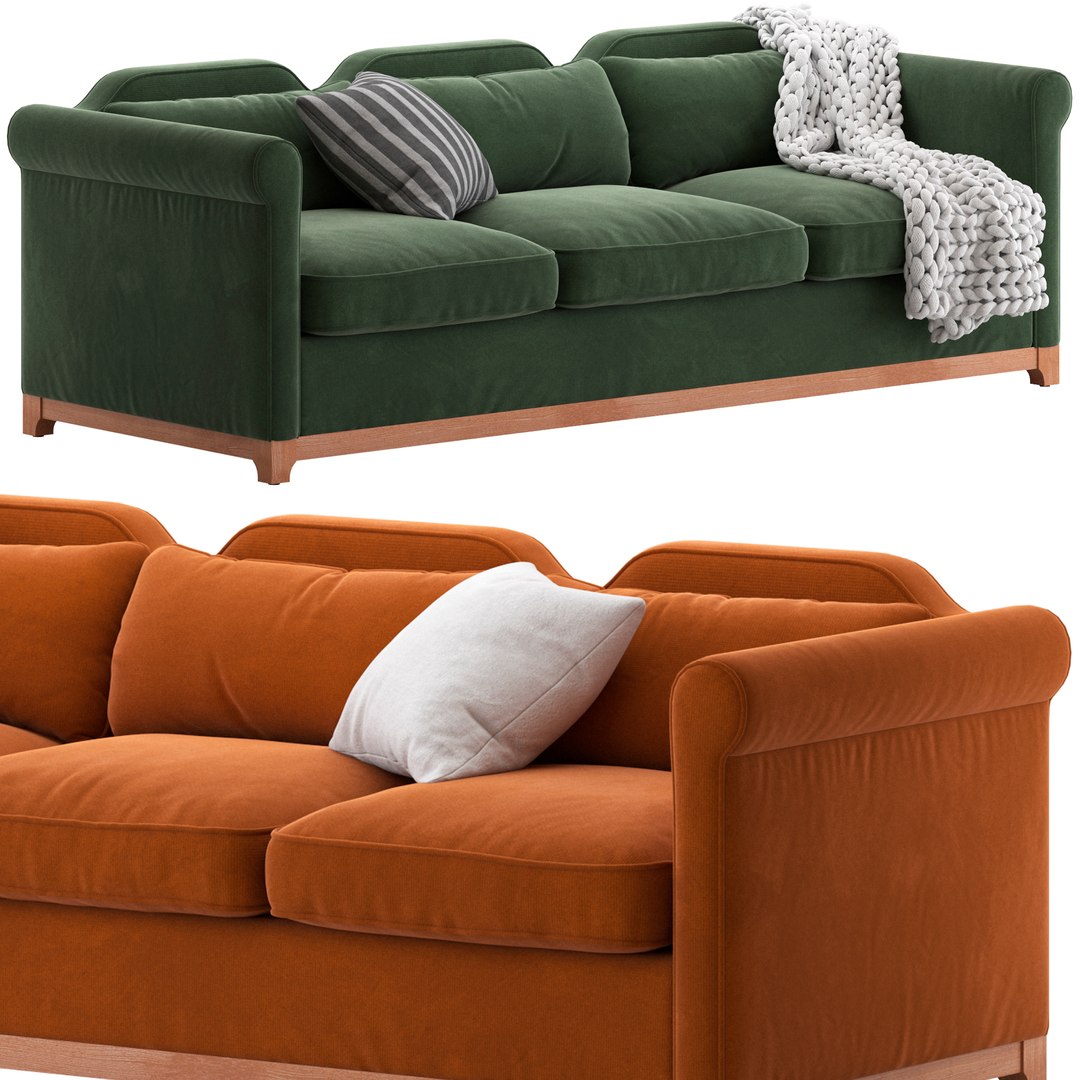 CB2 Kst Sofa 3D model - TurboSquid 2165294