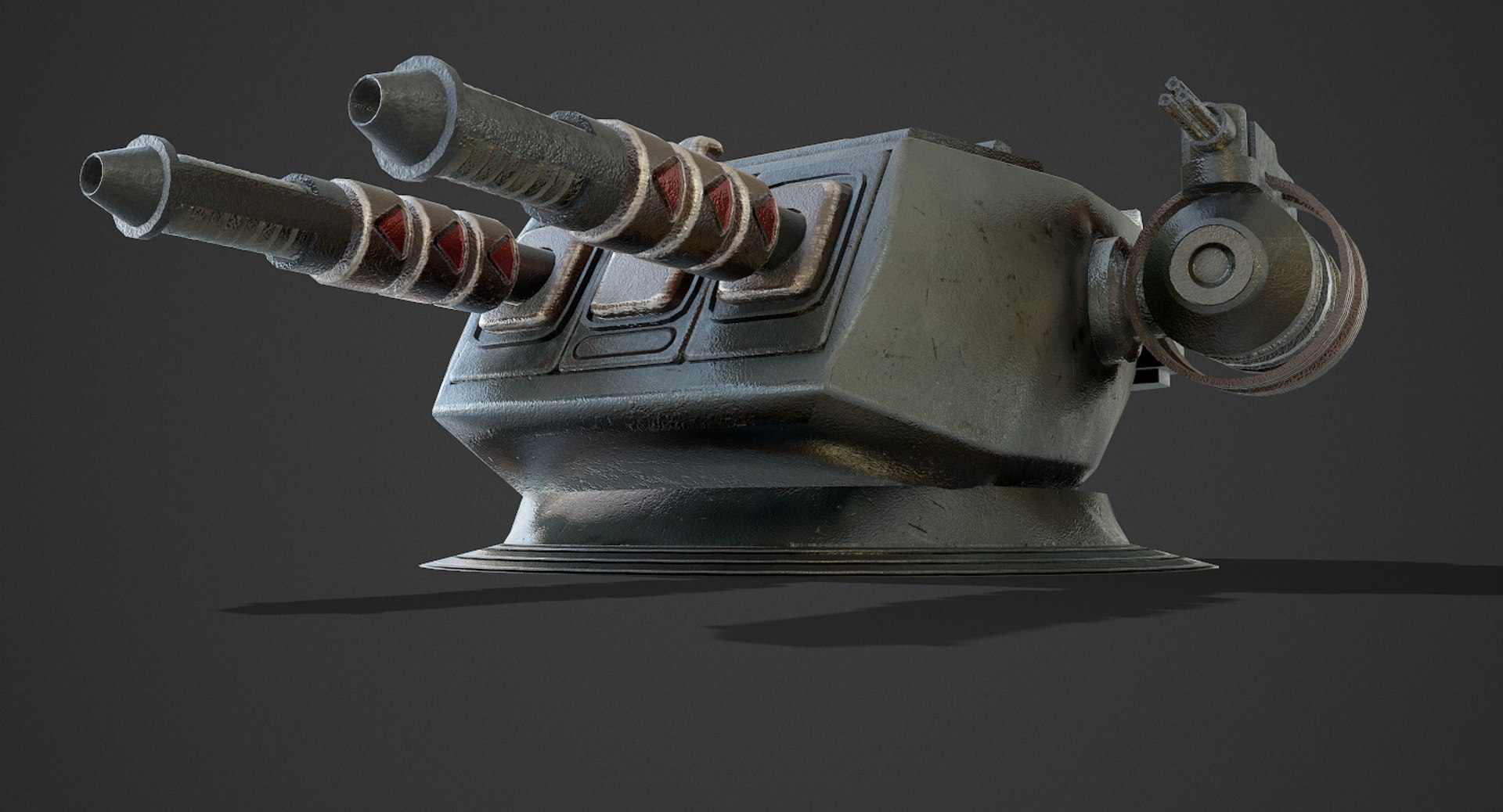Heavy Laser Cannon 2 3D Model - TurboSquid 1407453
