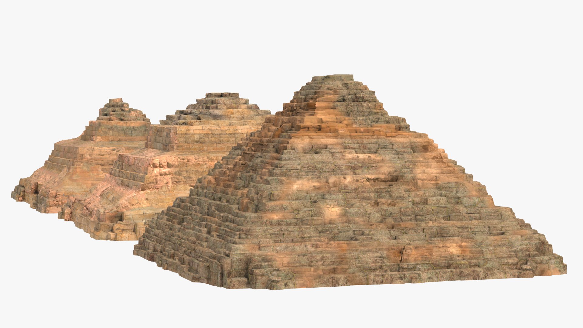3ds Max Queen Pyramids