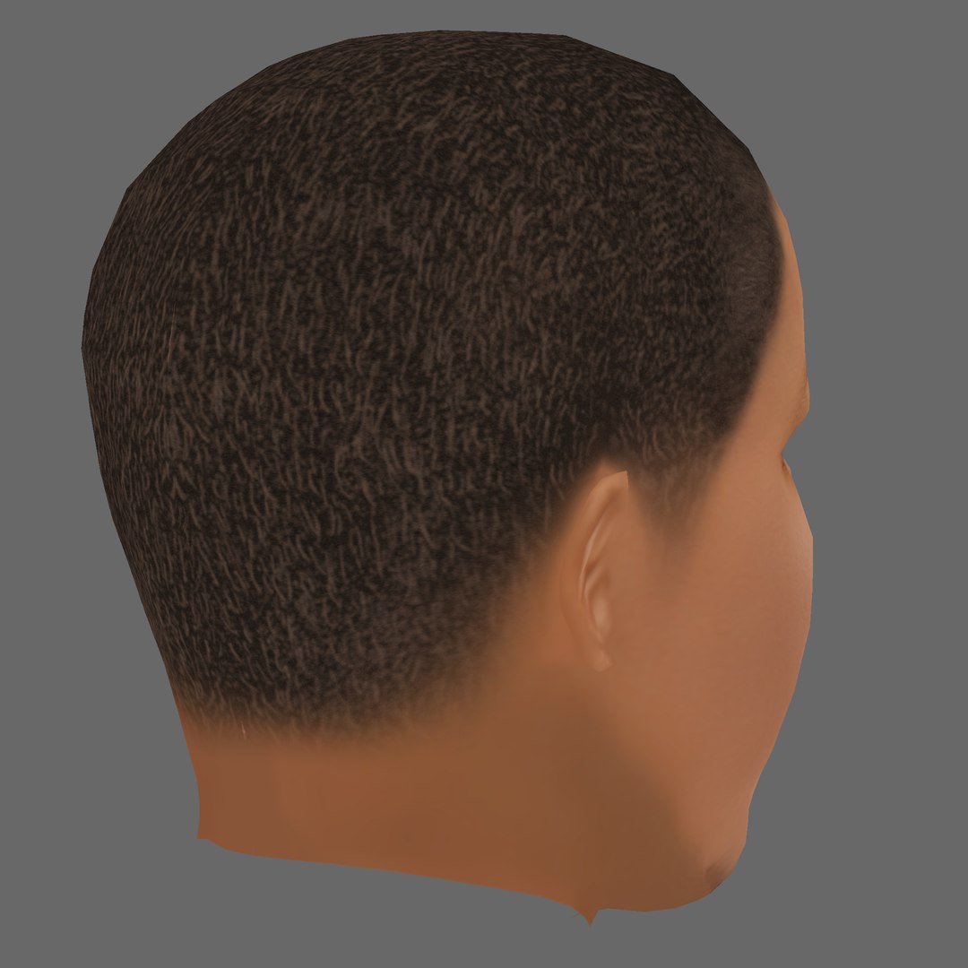 Pharrell Williams Head - Low Poly Head For Game Low-poly 3D Model ...
