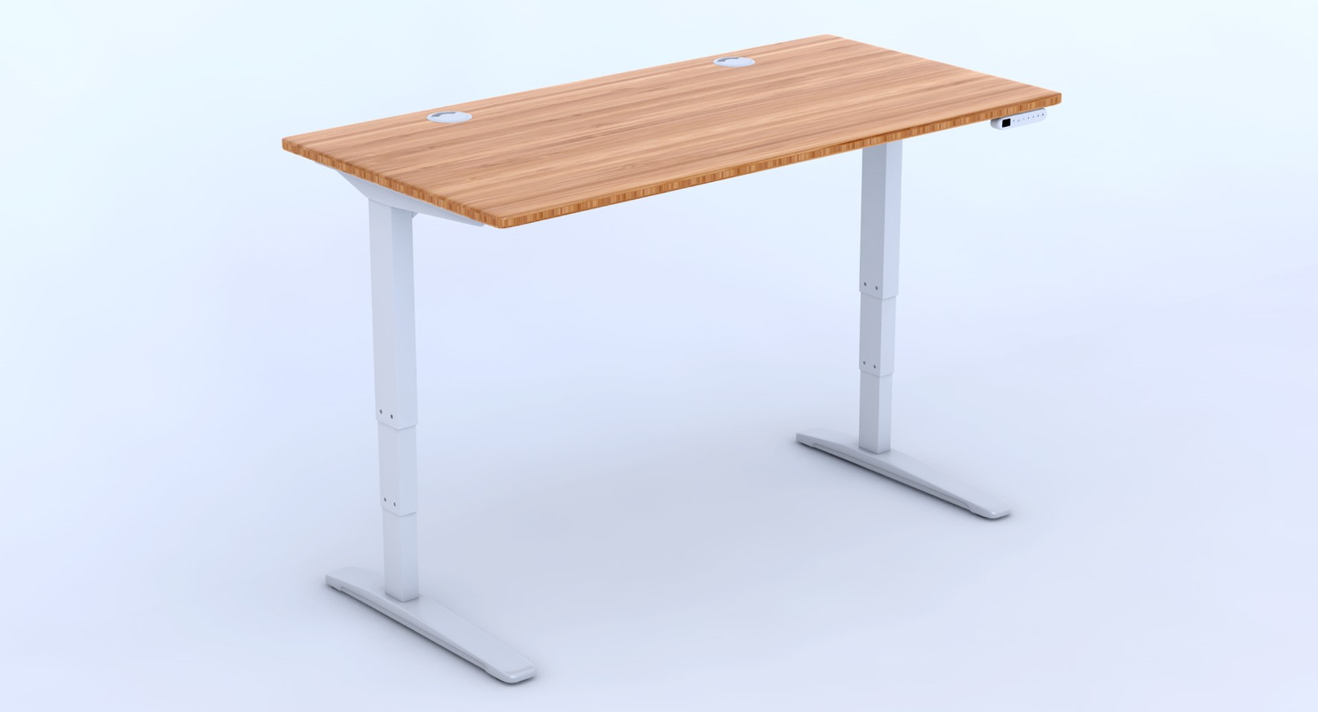 3D Model Adjustable Standing Desk - TurboSquid 1408760