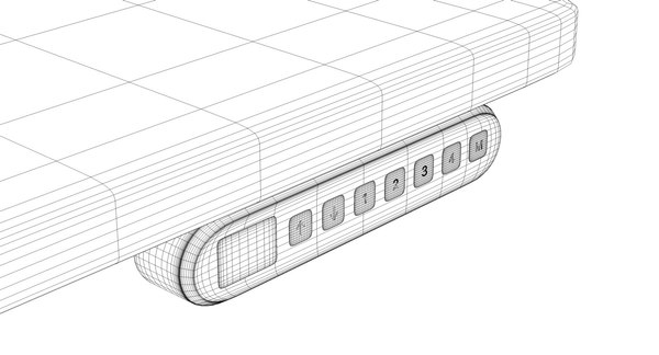 modelo 3d Escritorio de pie - TurboSquid 1408760