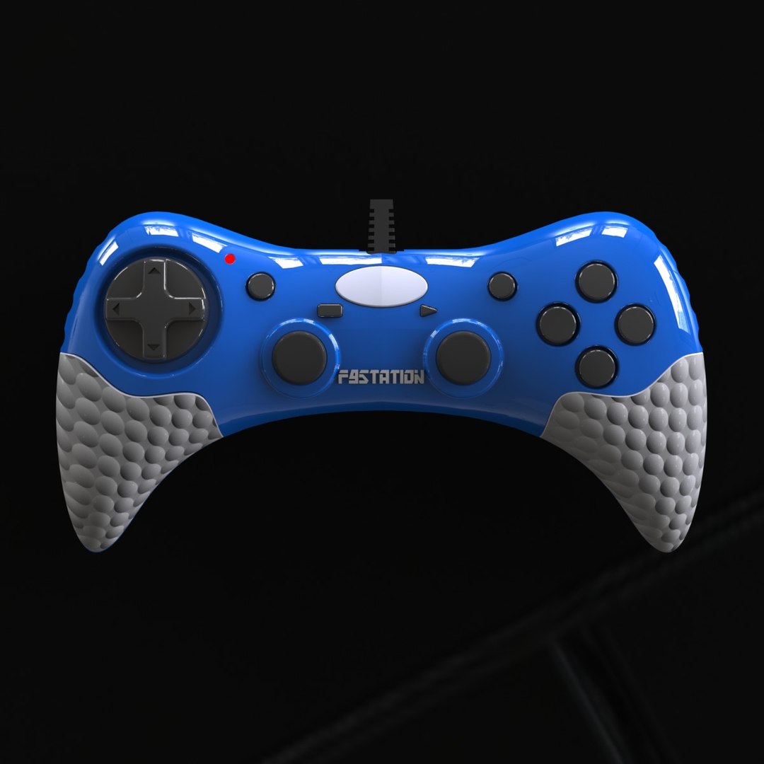 Gamepad Controller 3d Model