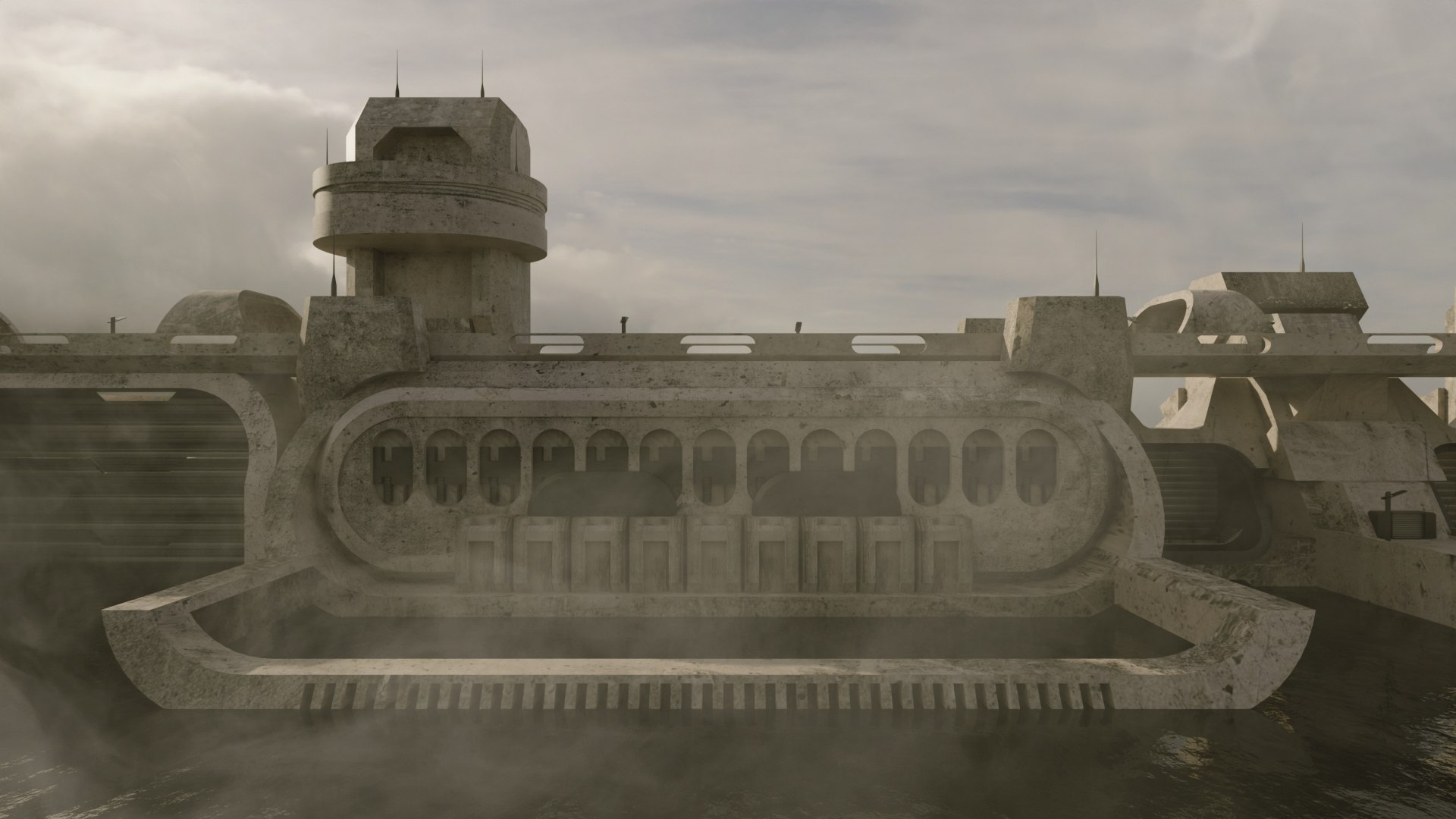 The DAM 3D Model - TurboSquid 2065057