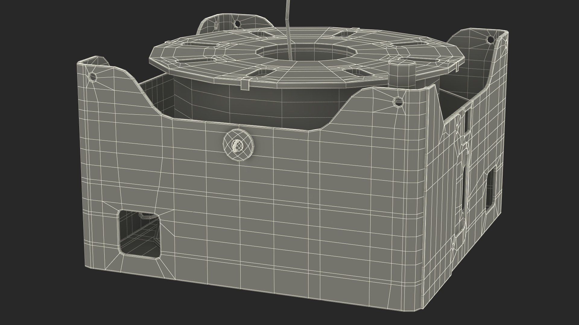 Tsunami Detection Buoy In Cable Deployment Phase 3d Model Turbosquid 2413155