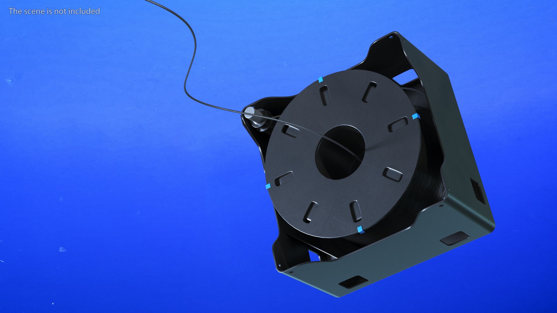 Tsunami Detection Buoy In Cable Deployment Phase 3d Model Turbosquid 2413155