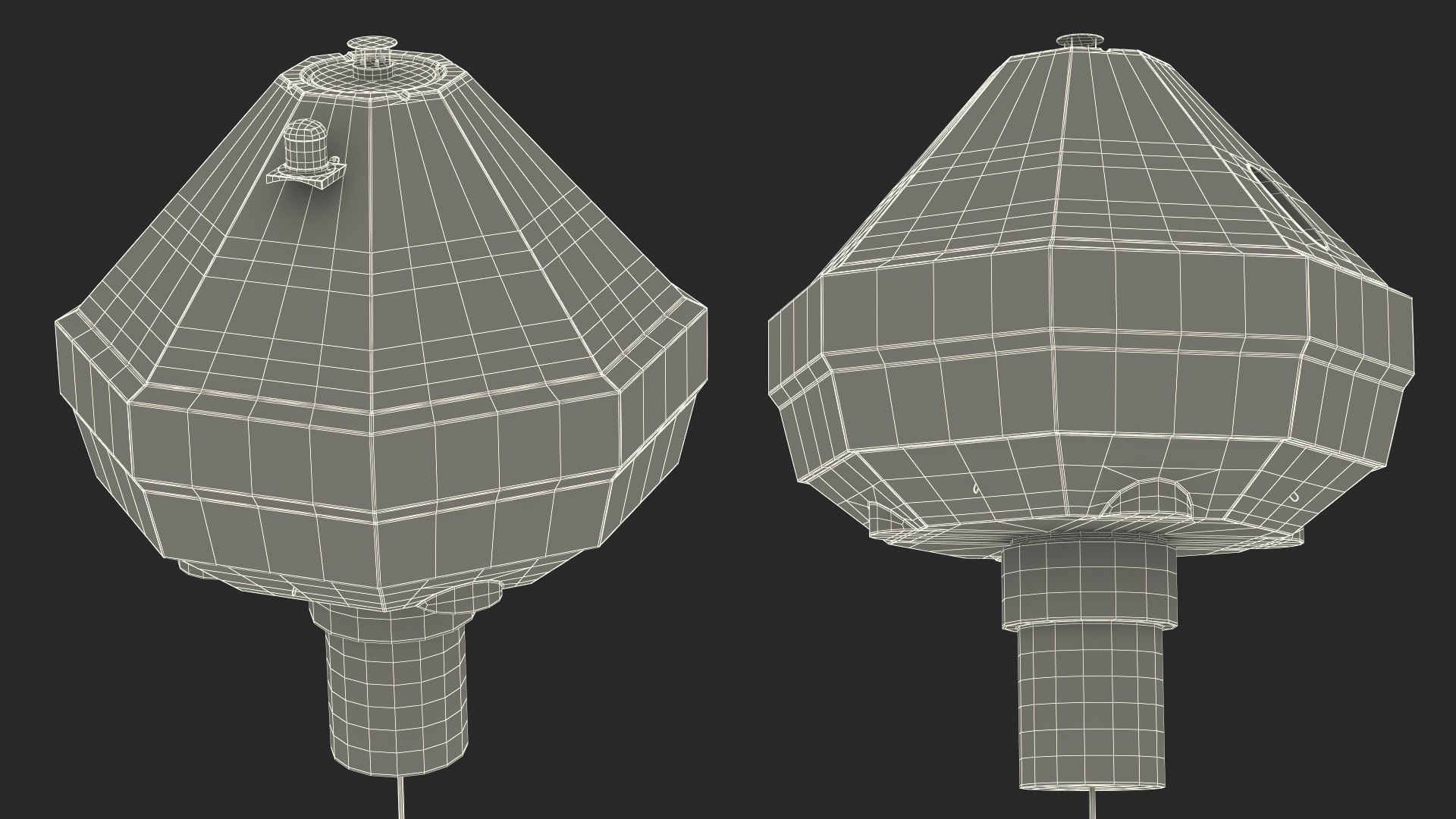 Tsunami Detection Buoy In Cable Deployment Phase 3d Model Turbosquid 2413155