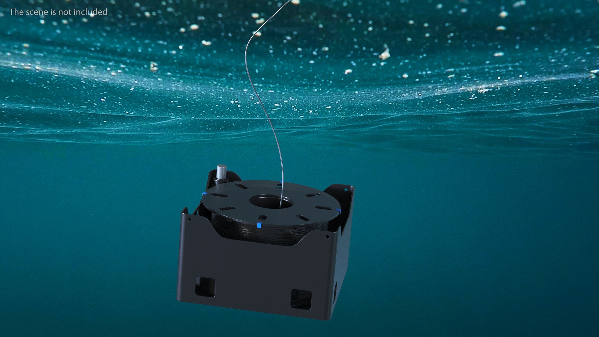 Tsunami Detection Buoy In Cable Deployment Phase 3d Model Turbosquid 2413155