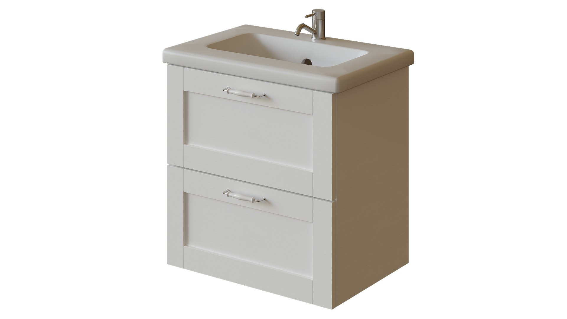3D Wash Basin Stand With Drawers By Ikea Model - TurboSquid 2279286