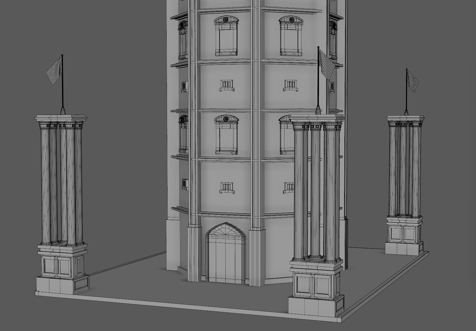 Fantasy Ancient Tower 3D - TurboSquid 1867212