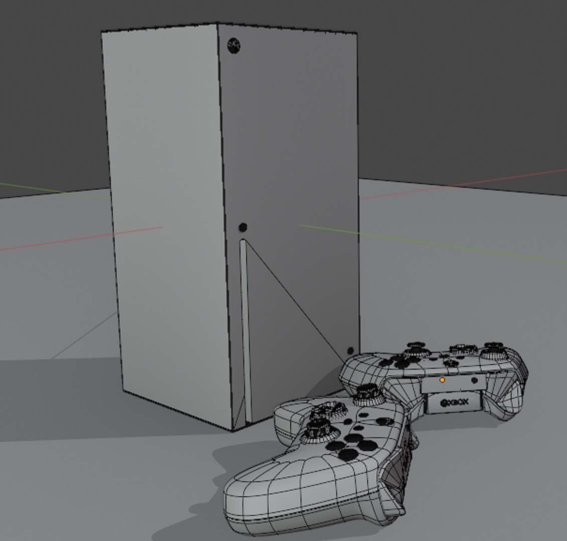 3D Console Xbox Series X Model - TurboSquid 1579252