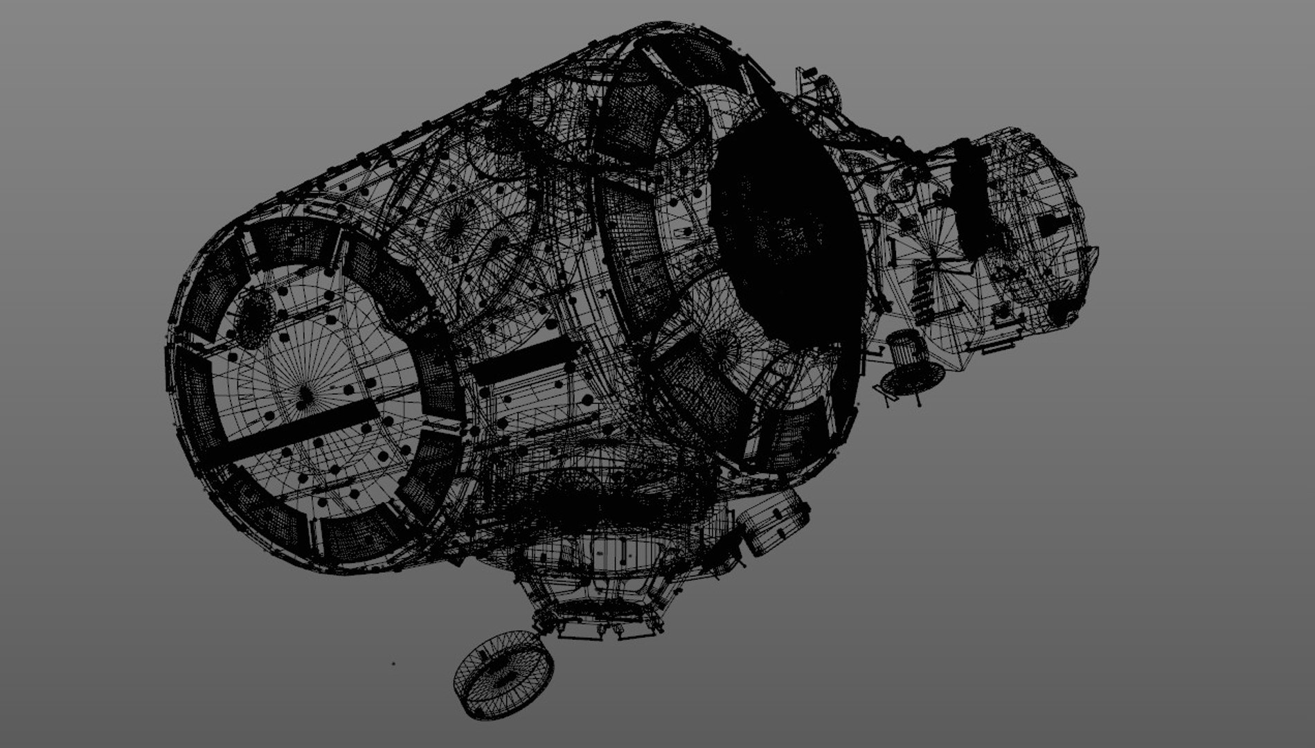 3d Iss Module Tranquility Node