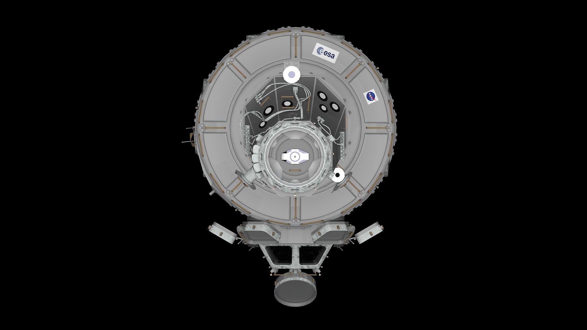 3d Iss Module Tranquility Node
