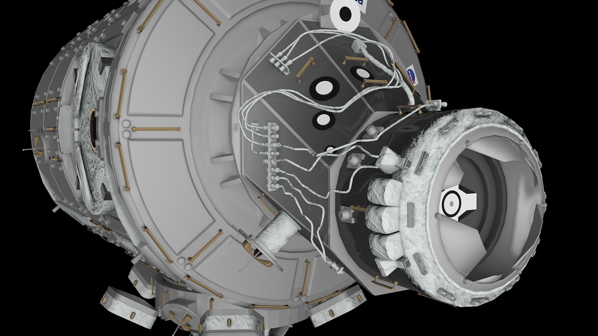 3d Iss Module Tranquility Node