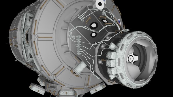 3d iss module tranquility node