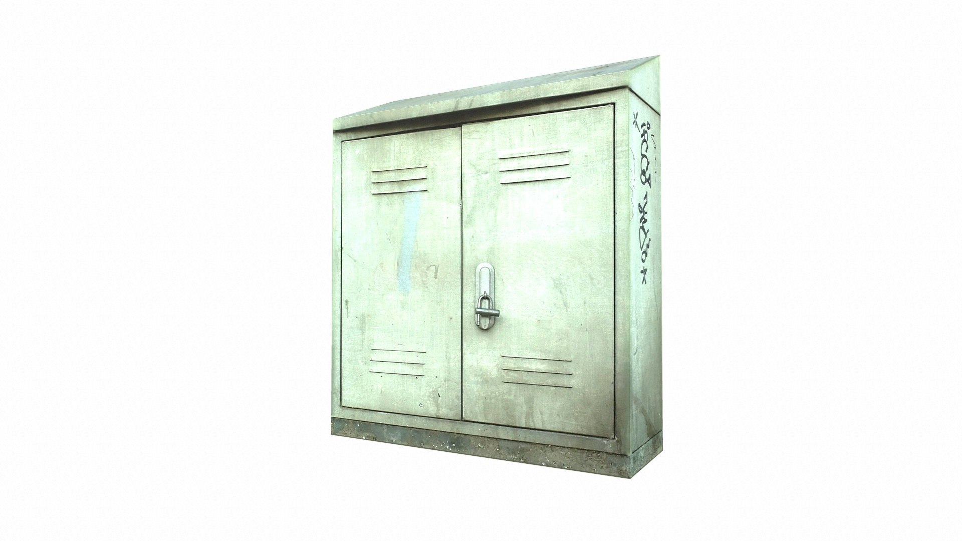 3D Electric Utility Box HD Model - TurboSquid 2340735