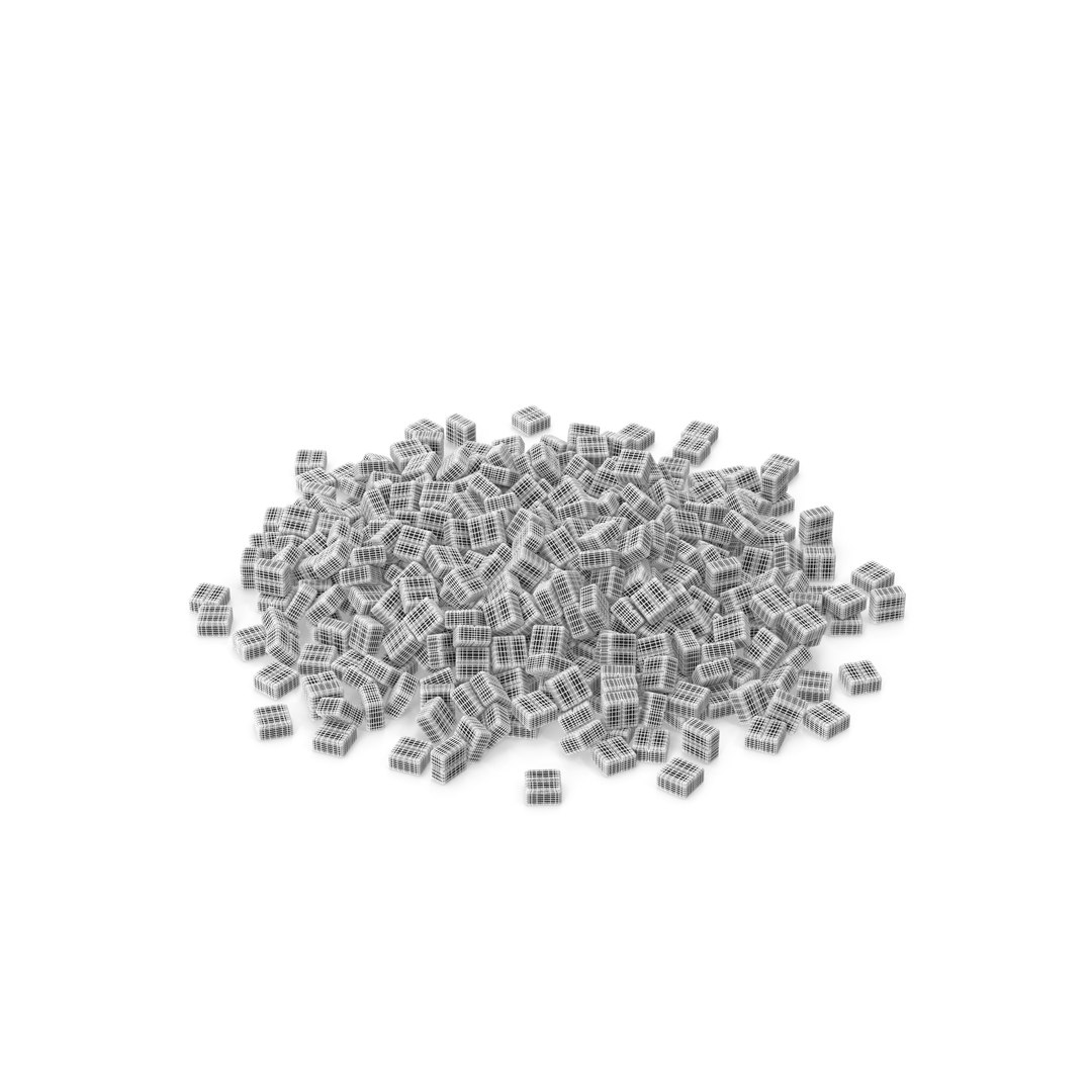 Pile Of Square Pills Model - TurboSquid 1938566
