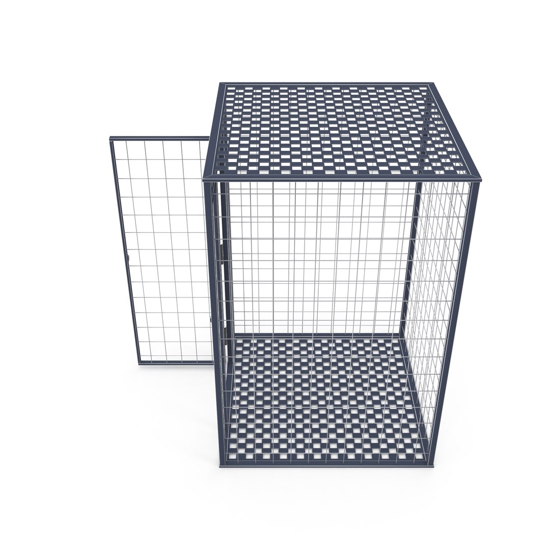 Iron Prison Cage Model 3D Model - TurboSquid 2164441