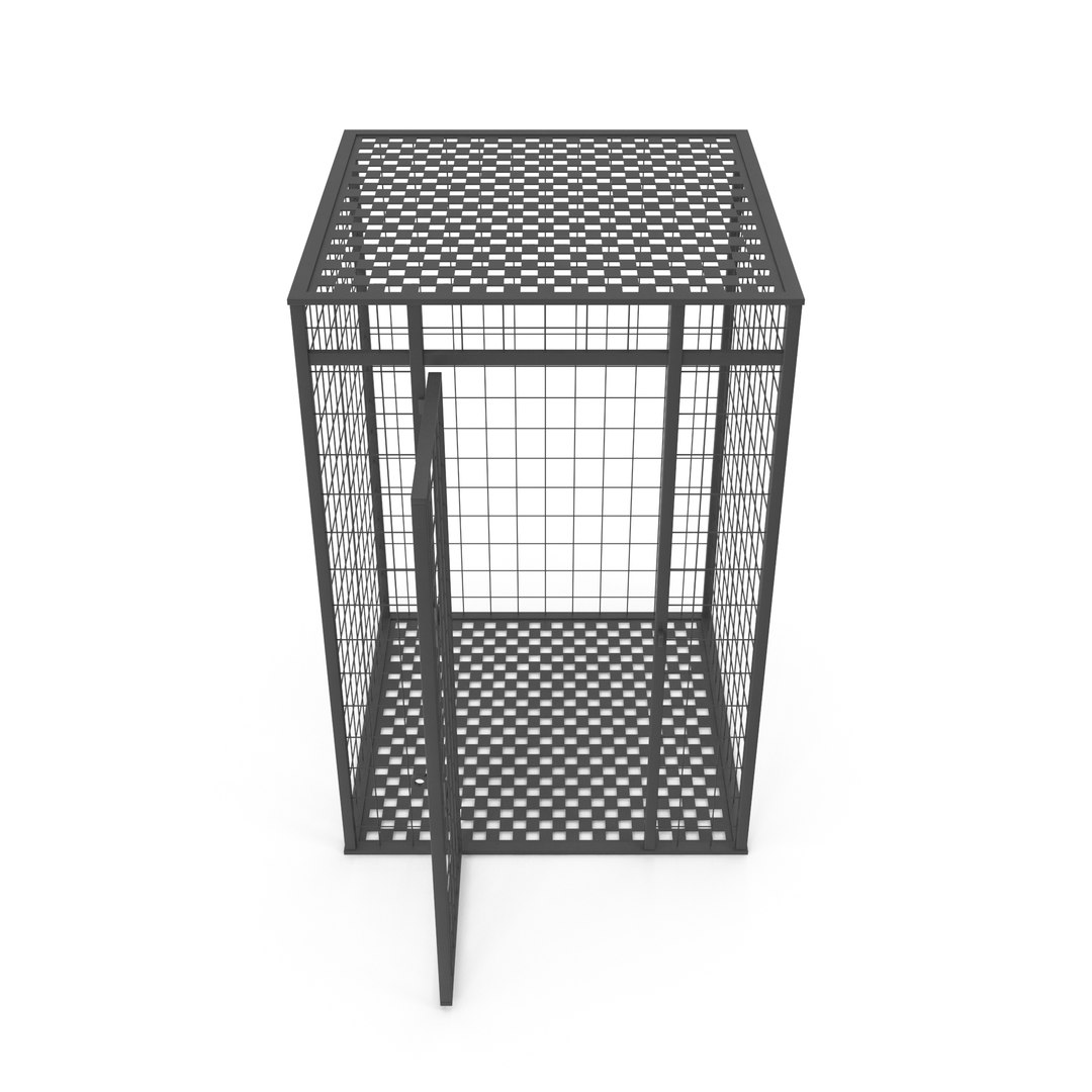 Iron Prison Cage Model 3D Model - TurboSquid 2164441