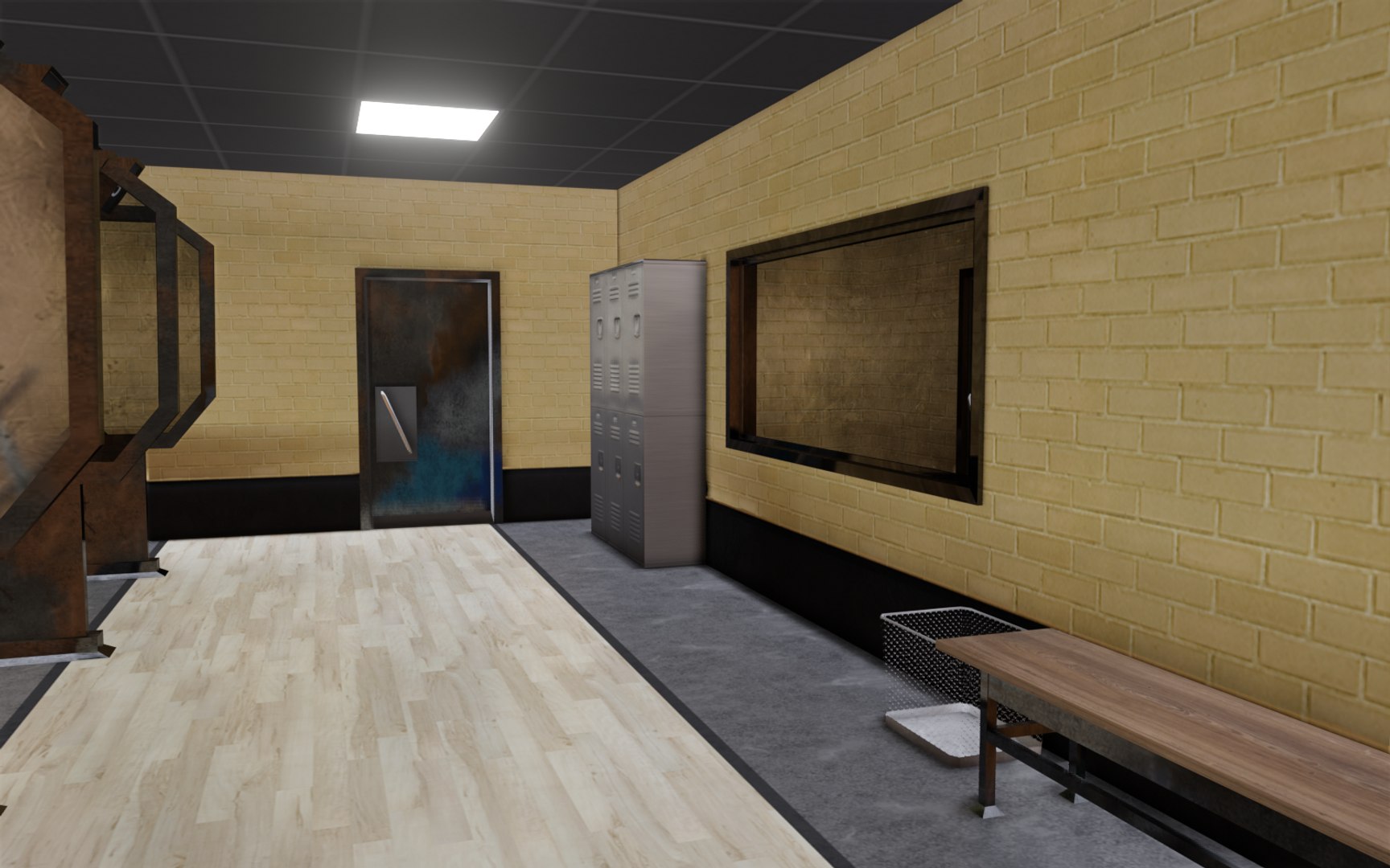 3D shooting range - TurboSquid 1437945