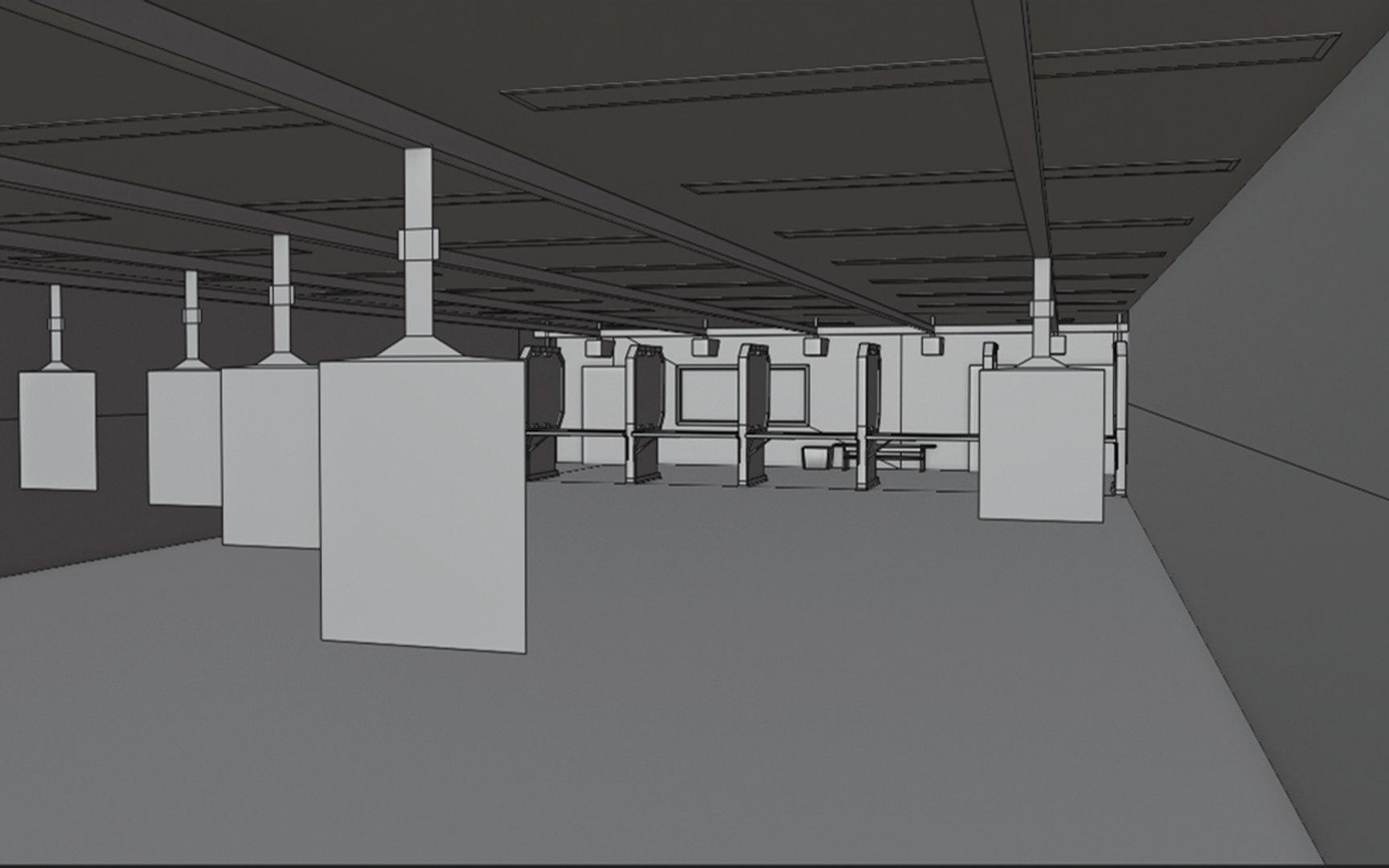 3D shooting range - TurboSquid 1437945