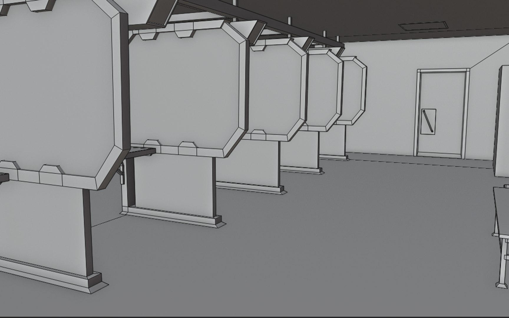 3D shooting range - TurboSquid 1437945