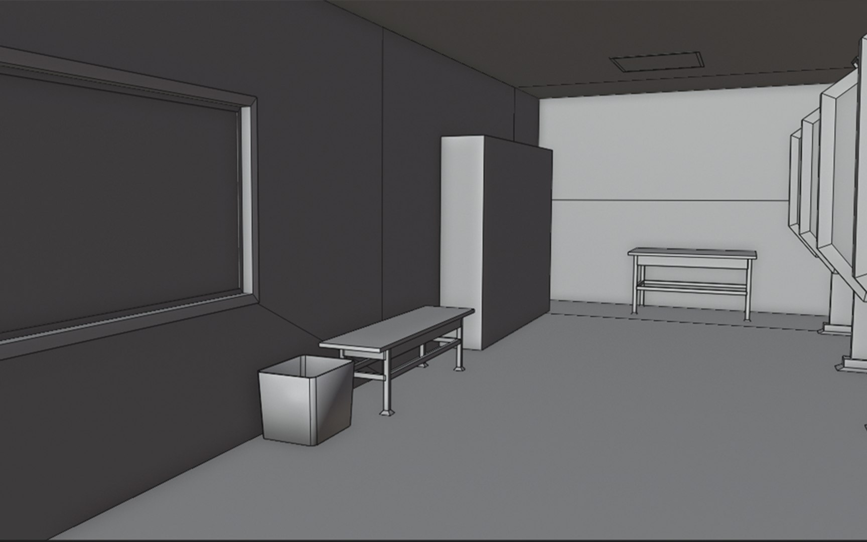 3D shooting range - TurboSquid 1437945