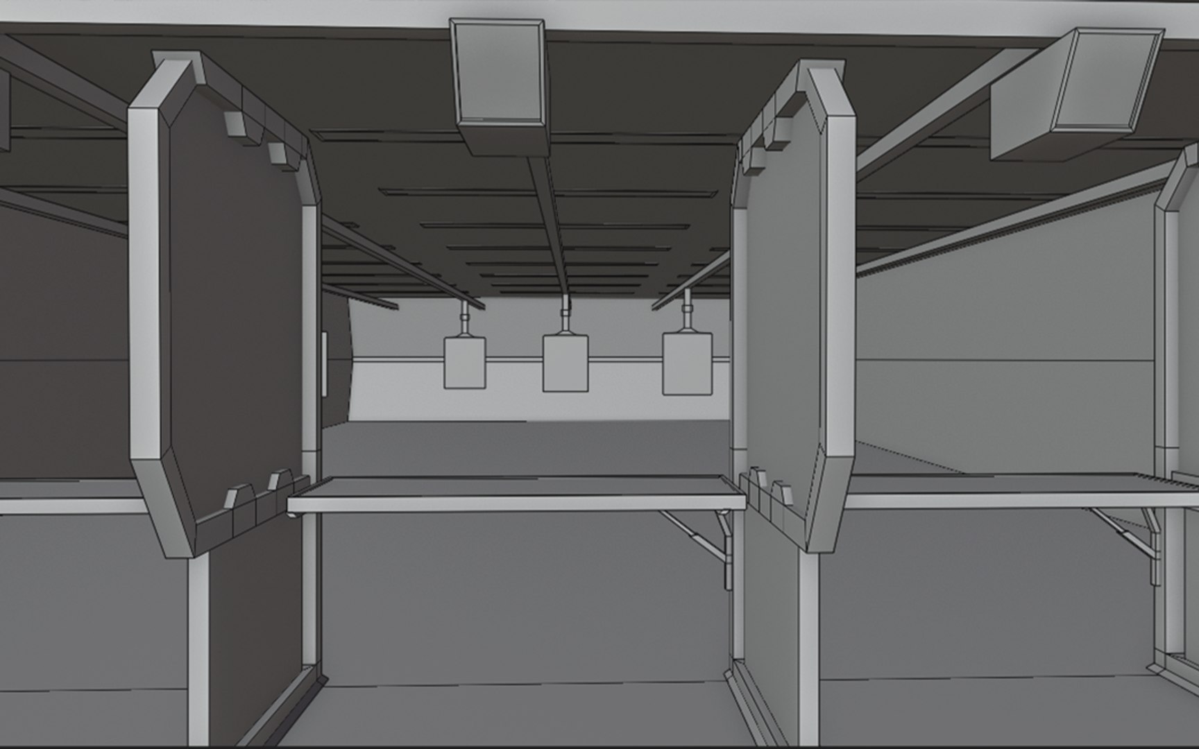 3D shooting range - TurboSquid 1437945