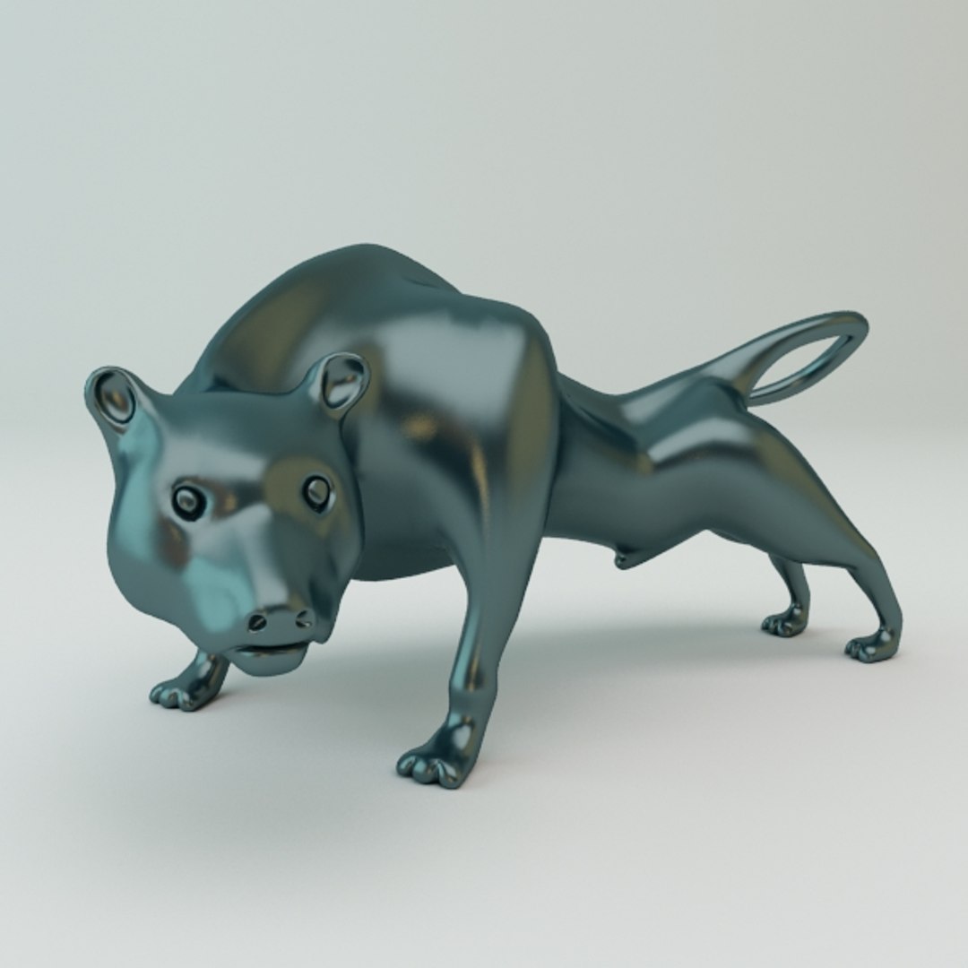 Statue Puma 3d 3ds