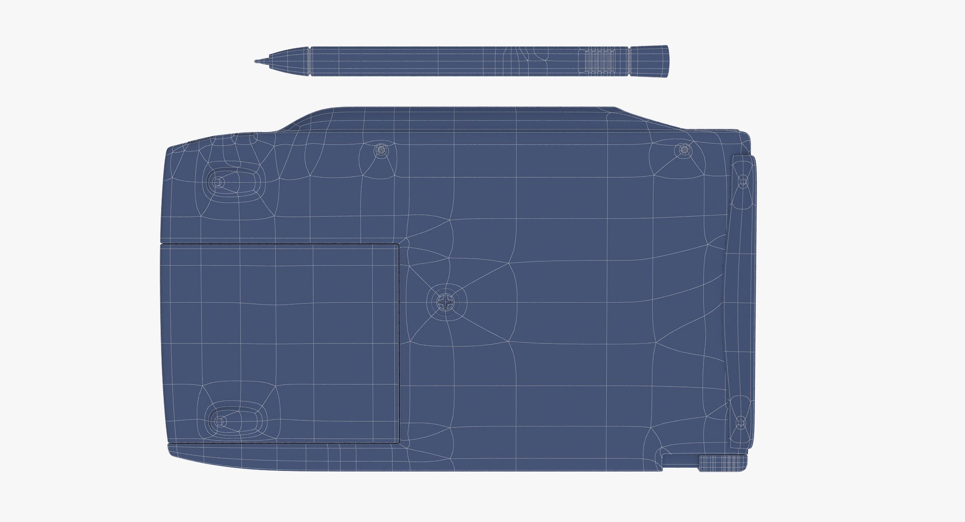 3d model apple newton message pad