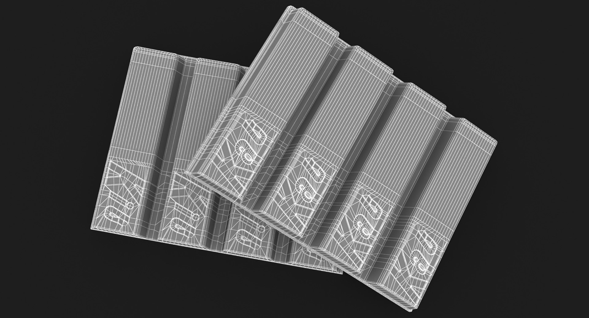 3d Realistic Broken Kit Kat