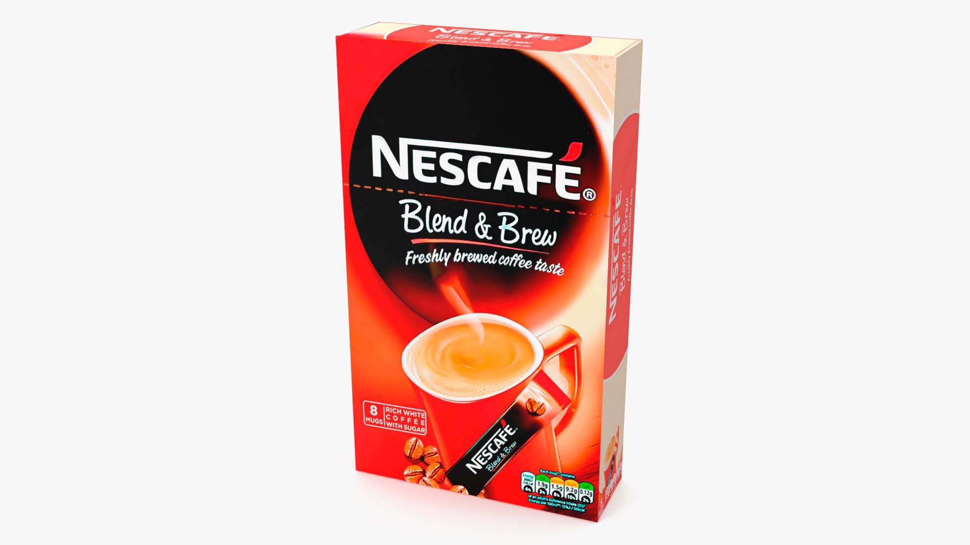 3D Nescafe Blend and Brew Box model - TurboSquid 2158660
