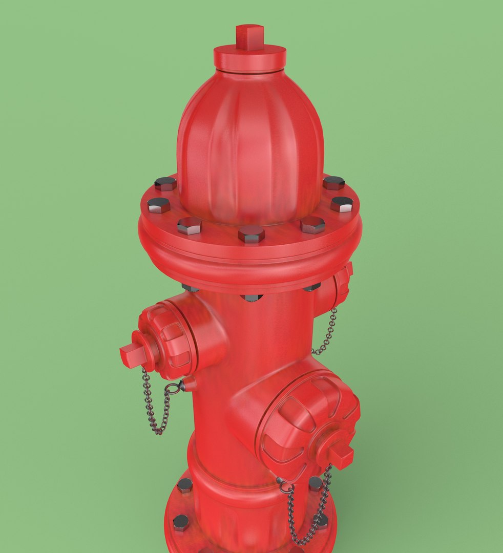 Fire Hydrant 3D Model - TurboSquid 2170600