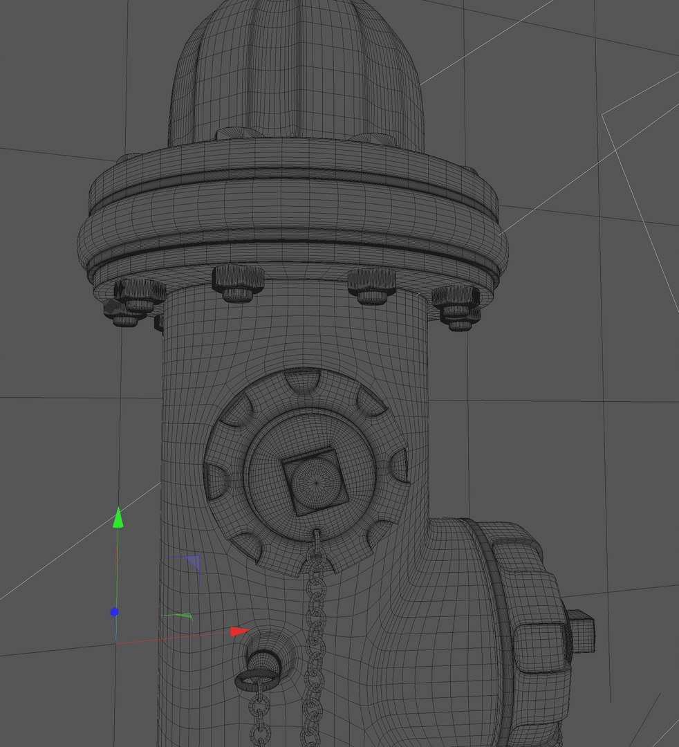Fire Hydrant 3D Model - TurboSquid 2170600