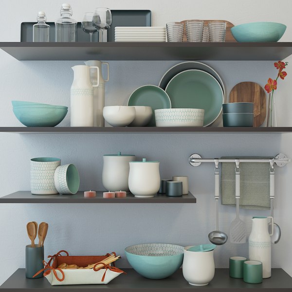 3d Model Kitchen Set