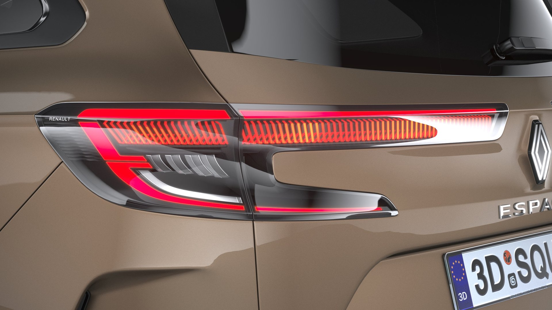 3D Renault Espace Esprit Alpine 2023 model - TurboSquid 2059386