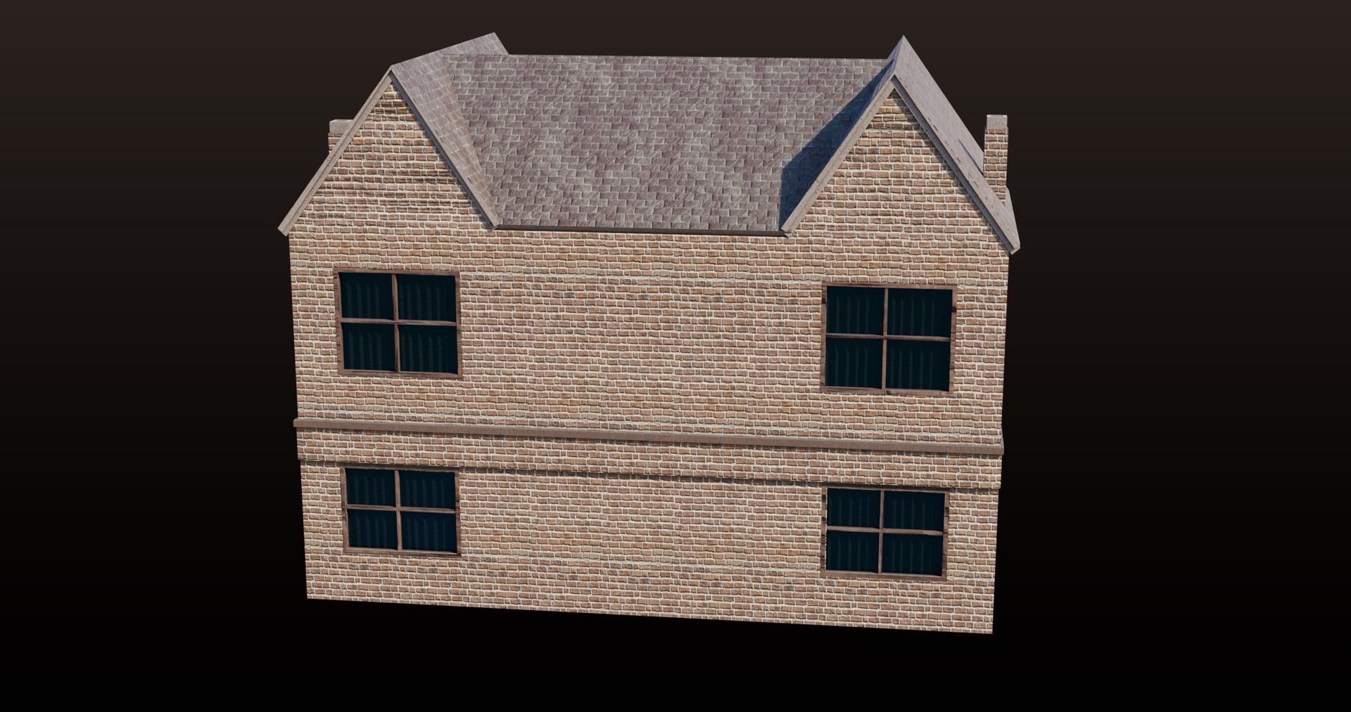 3D Model House 05 PBR Game Ready Unity UE V-Ray Arnold Textures ...