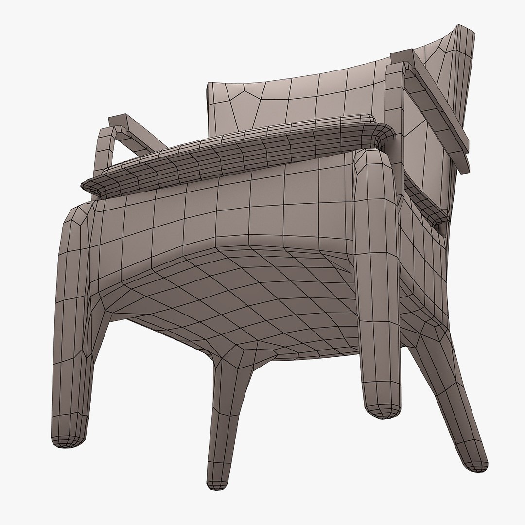 3d model of chair