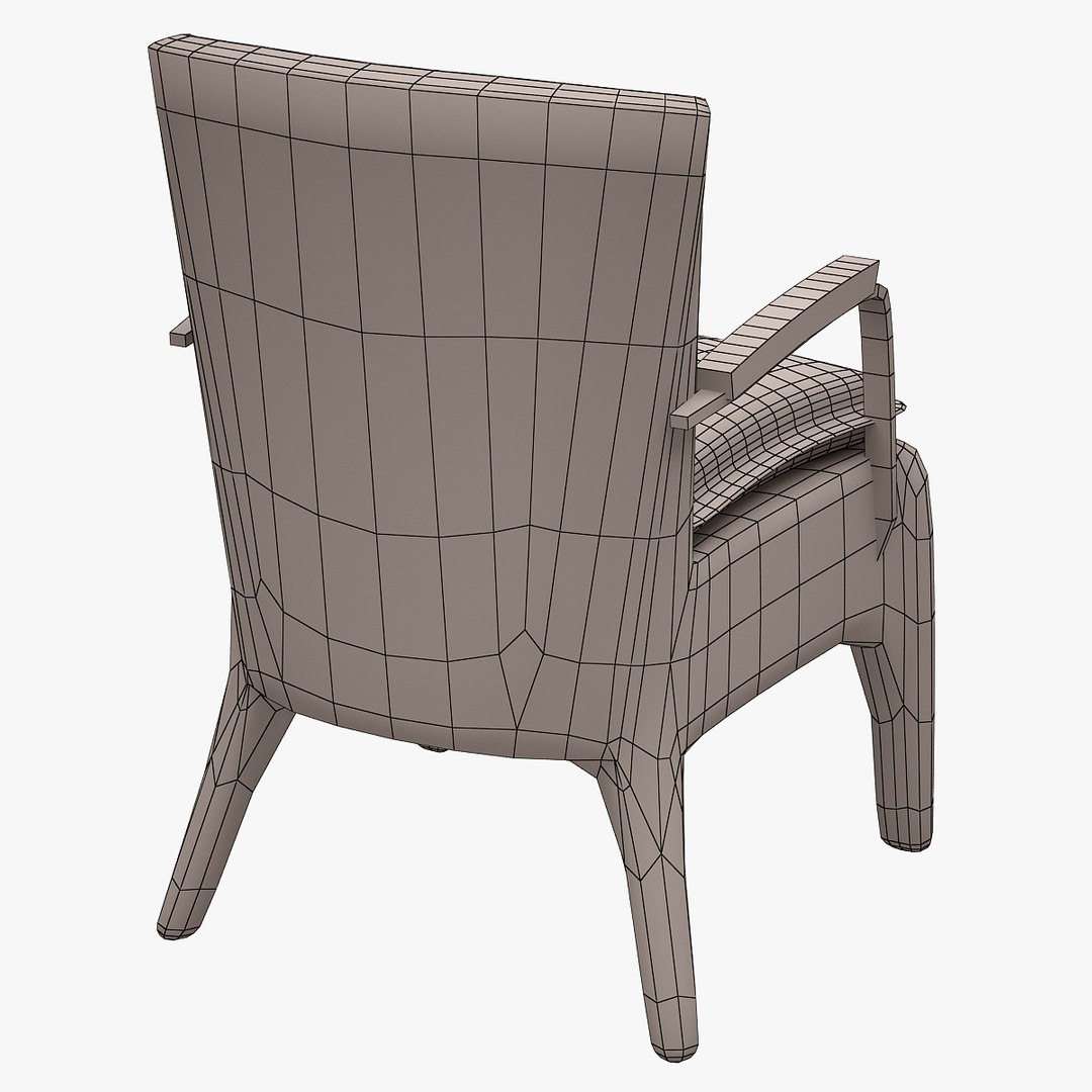 3d model of chair