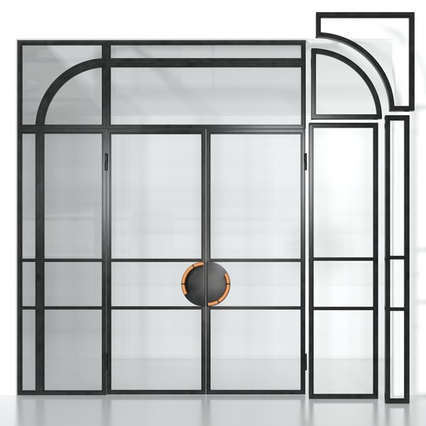 Partition glass 3D model - TurboSquid 1666030