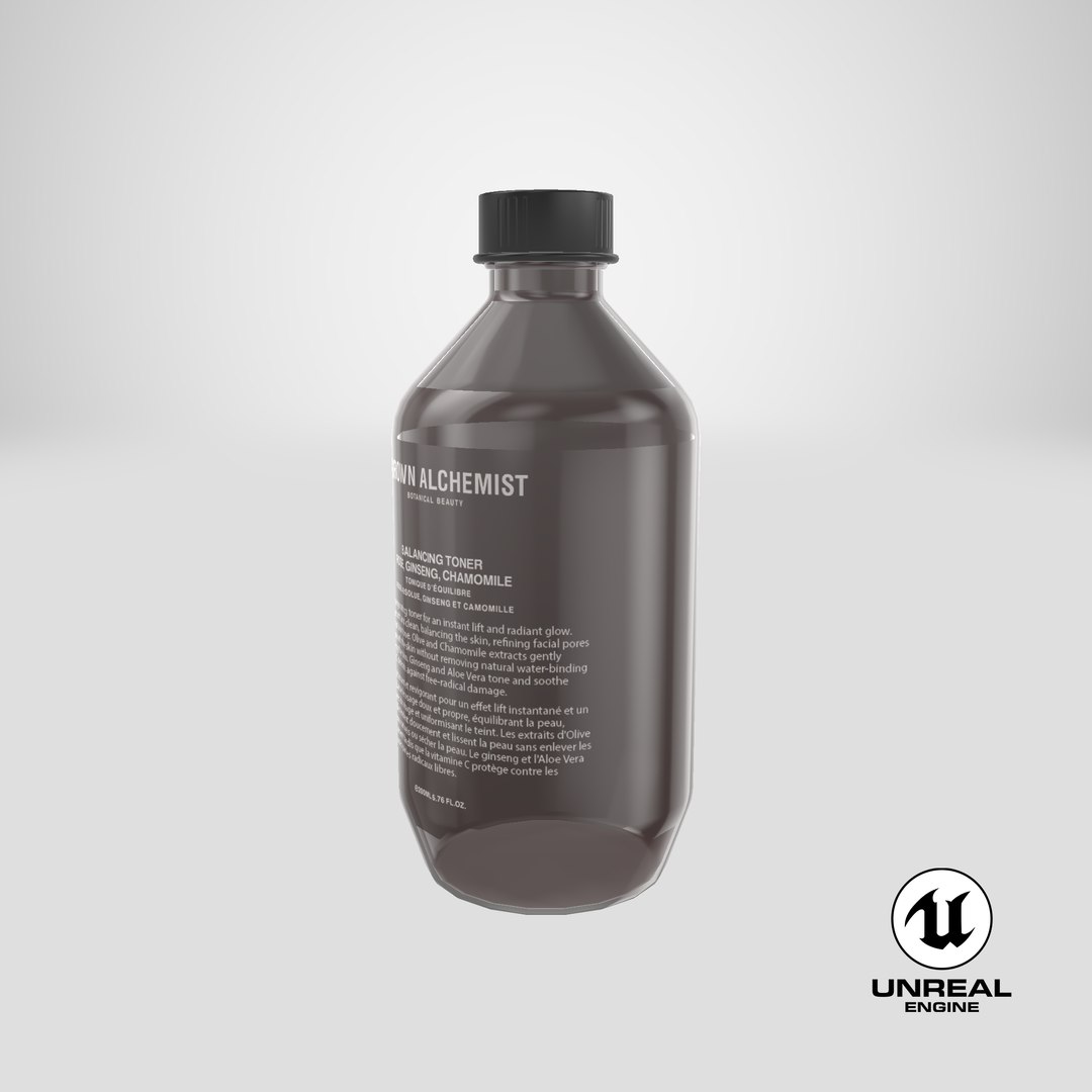 3D Model Realistic Grown Alchemist Cleanse - TurboSquid 1452275