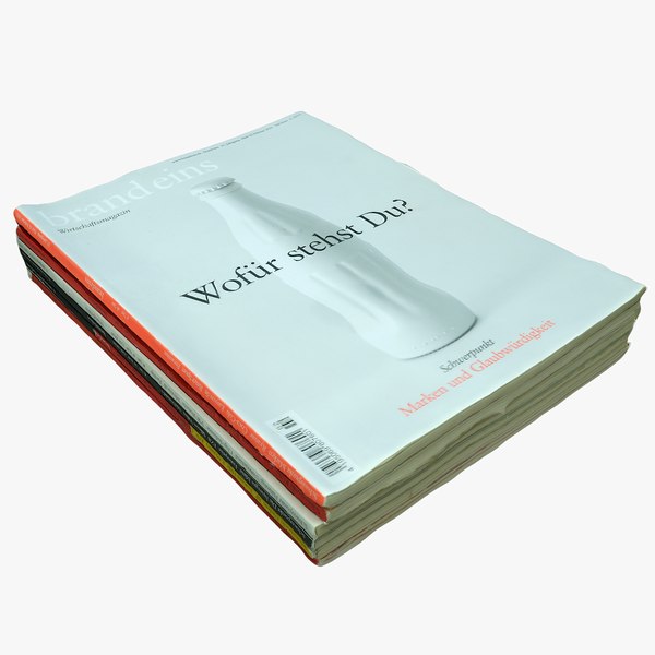 Magazines model - TurboSquid 1599032