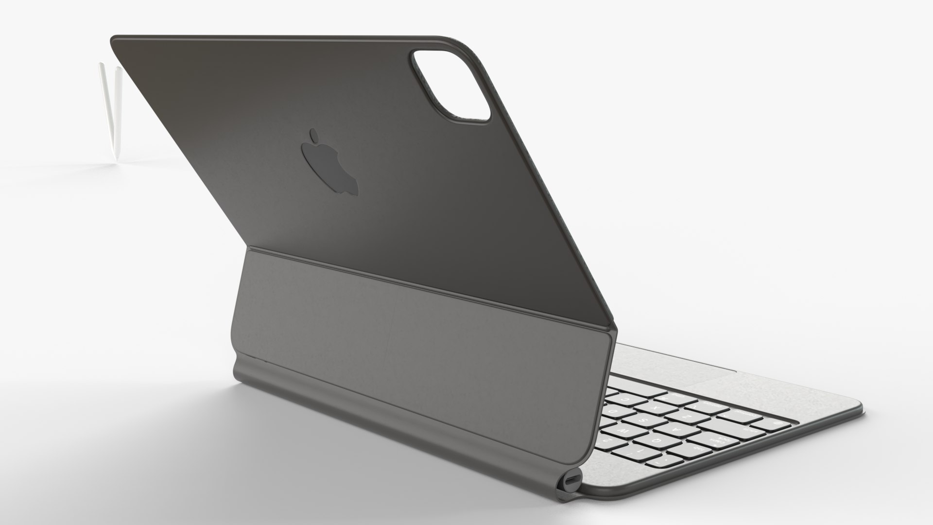 Apple Ipad Magic Keyboard And Pencil Pro 3D Model - TurboSquid 2230755