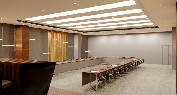 Meeting hall design model - TurboSquid 1697237