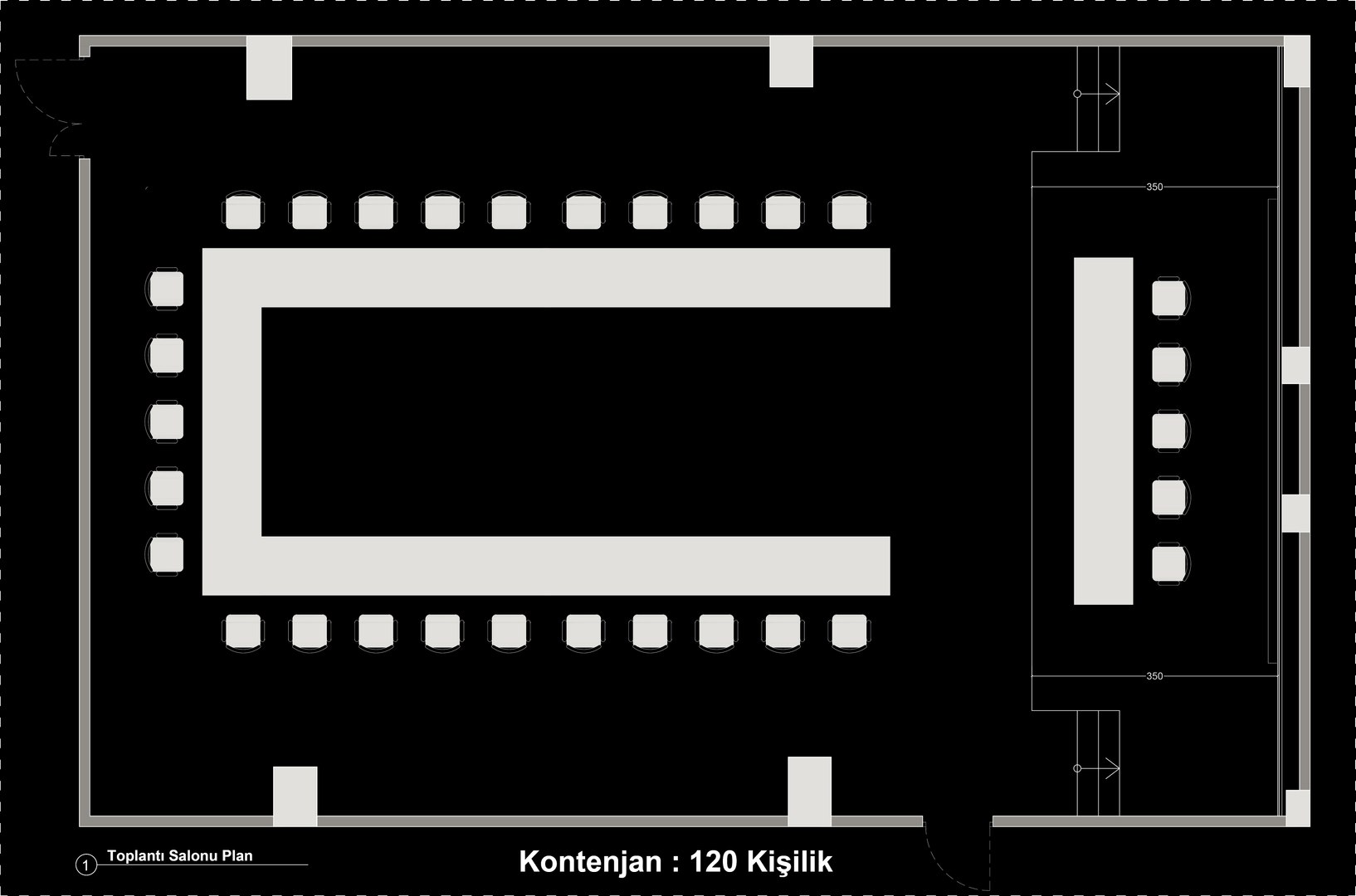 Meeting Hall Design Model - TurboSquid 1697237