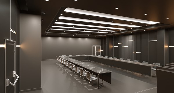 Meeting hall design model - TurboSquid 1697237