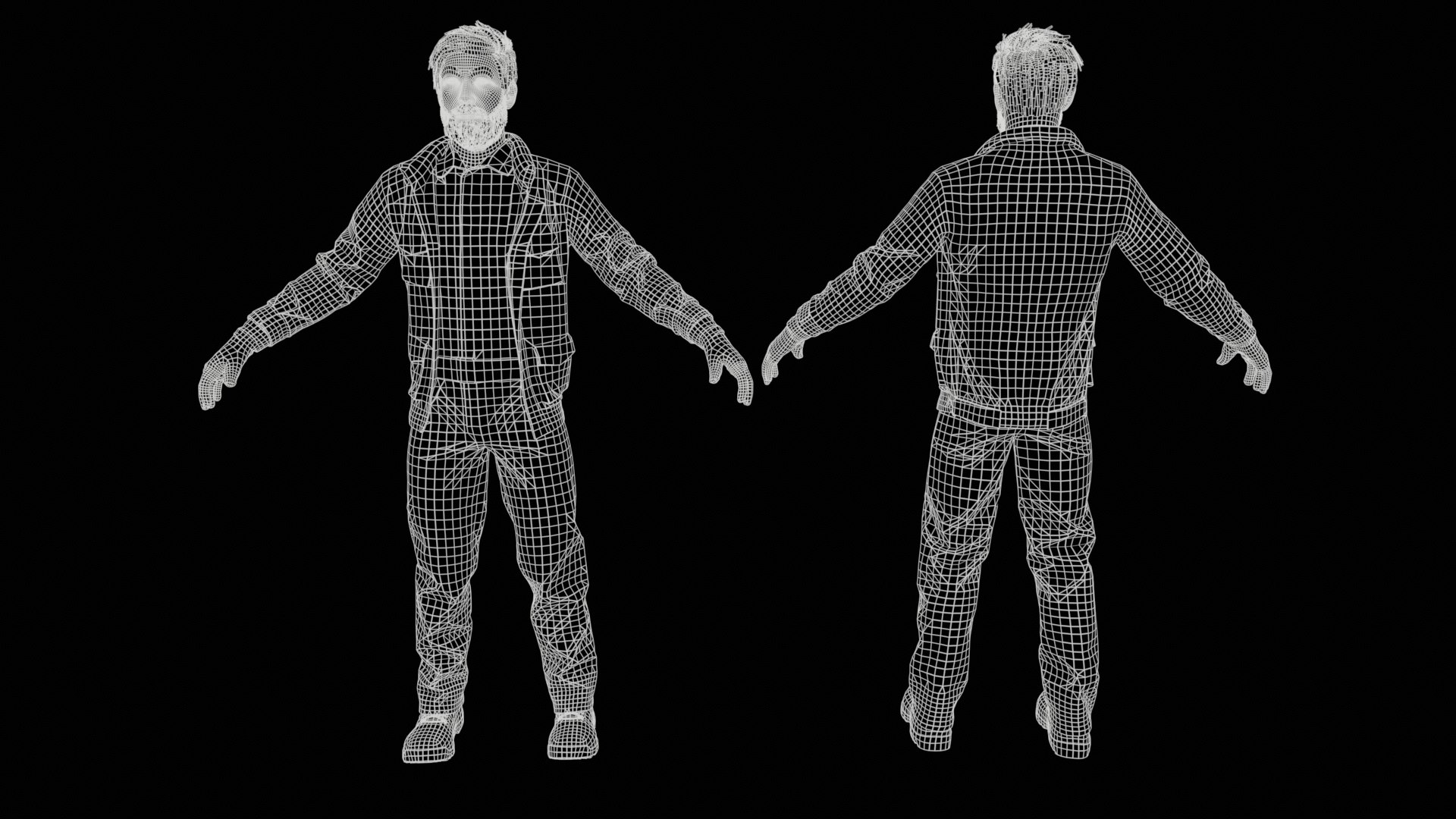 3D Model Worker 1 - TurboSquid 2352346